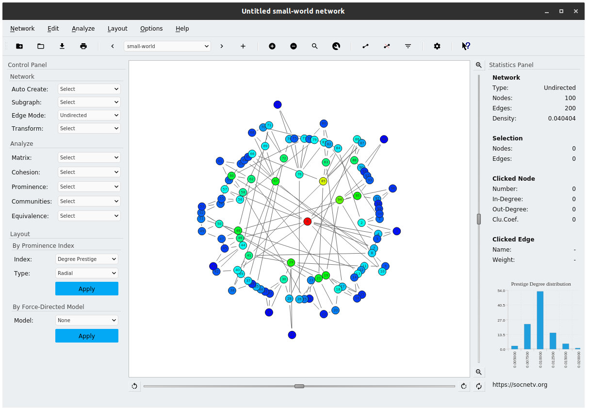 SocNetV Social Network Analysis And Visualization Software SocNetV Social Network Analysis And Visualization Software